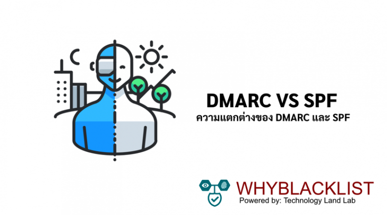 DMARC และ SPF แตกต่างกันอย่างไร ? – WhyBlacklist.com